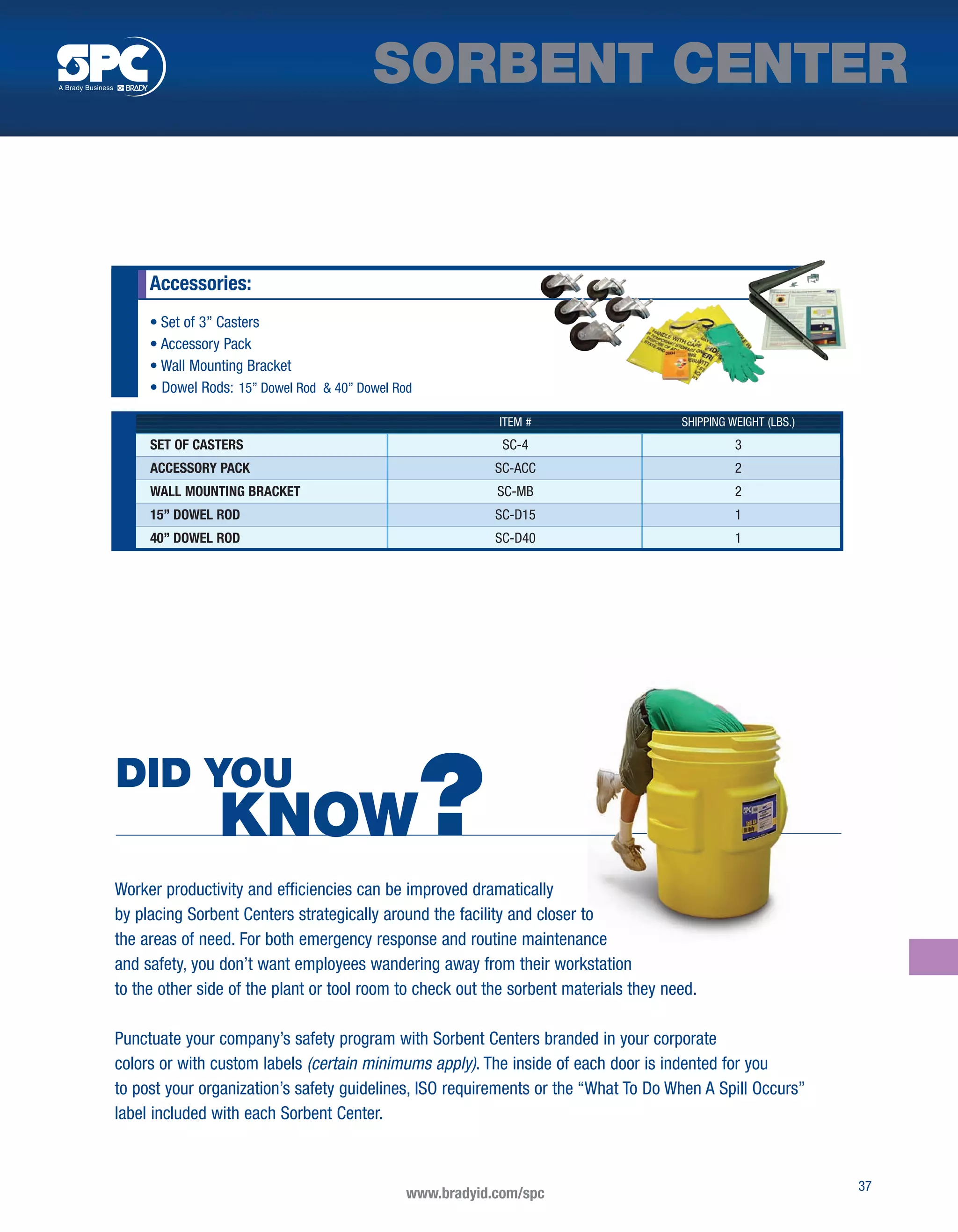 Project Sales Corp - Oil Spill Catalog | PDF