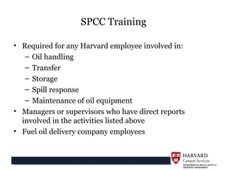 SPCC Plan Training | PPT