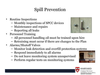 SPCC Plan Training | PPT