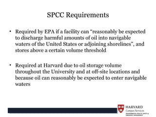 SPCC Plan Training | PPT