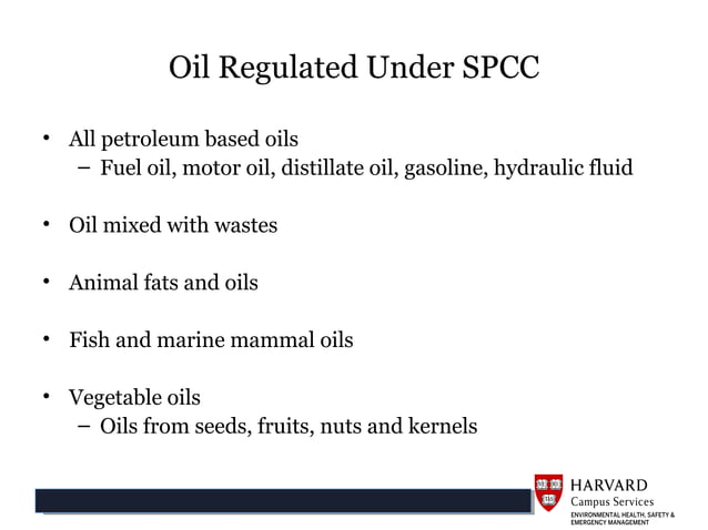 SPCC Plan Training | PPT