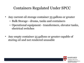 SPCC Plan Training | PPT