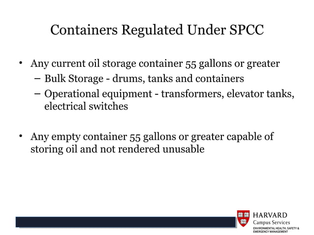 SPCC Plan Training | PPT