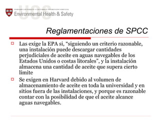 SPCC Training Spanish | PPT