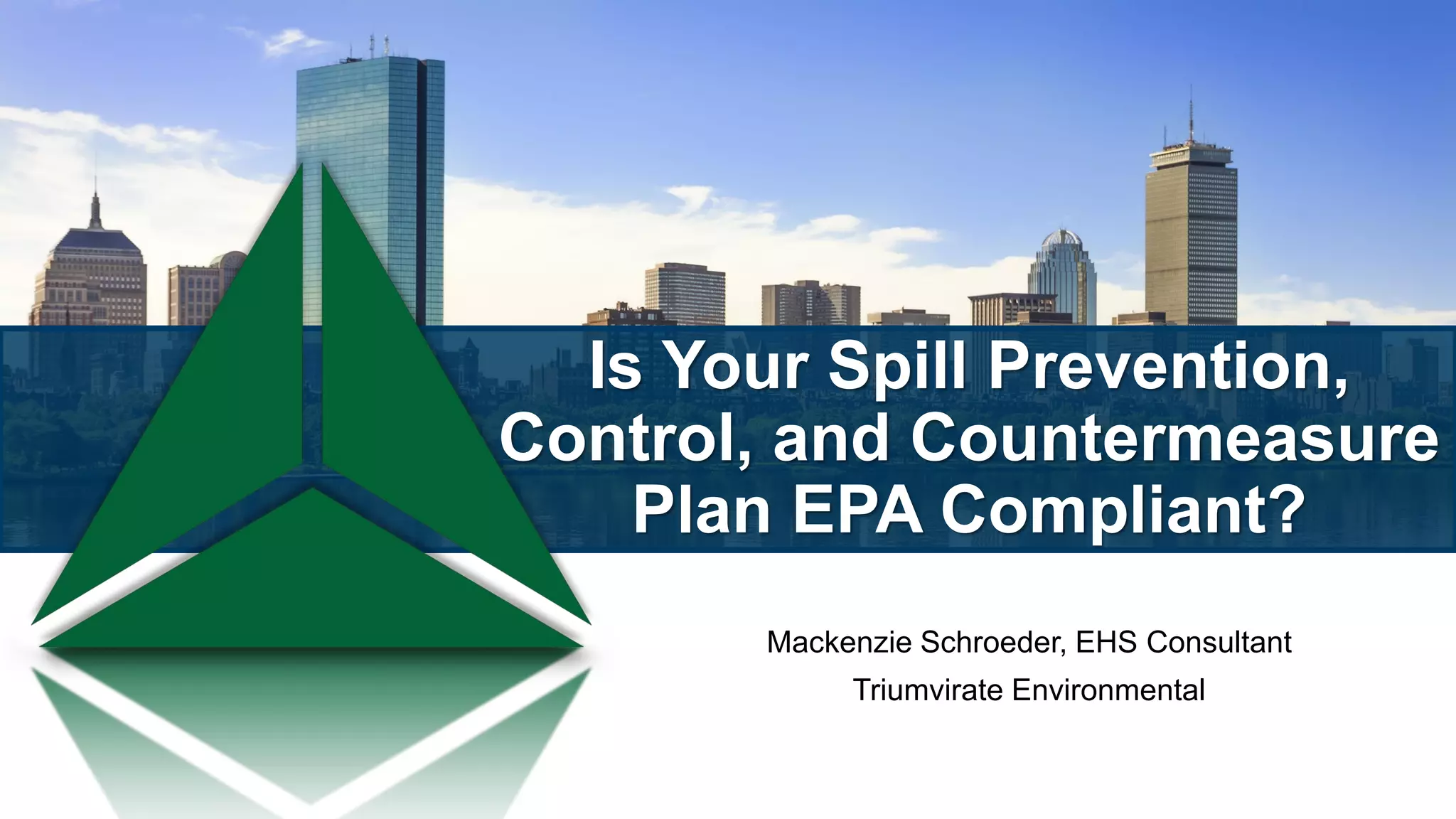 Is Your Spill Prevention, Control, and Countermeasure Plan EPA ...