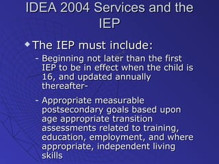 Spced60007 new spced transition harvey.ppt