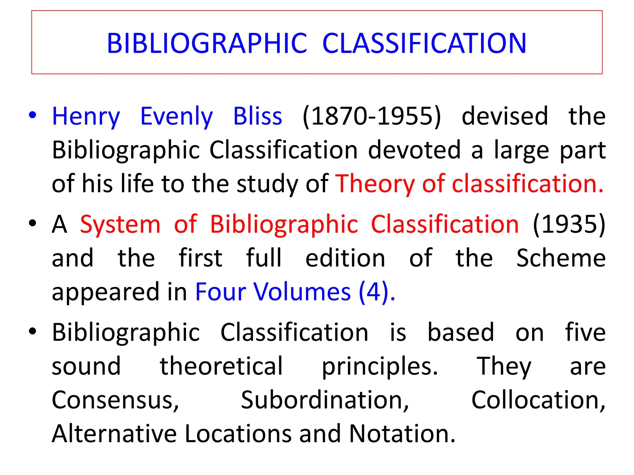 Spcies of Lib Classification Schemes.ppt