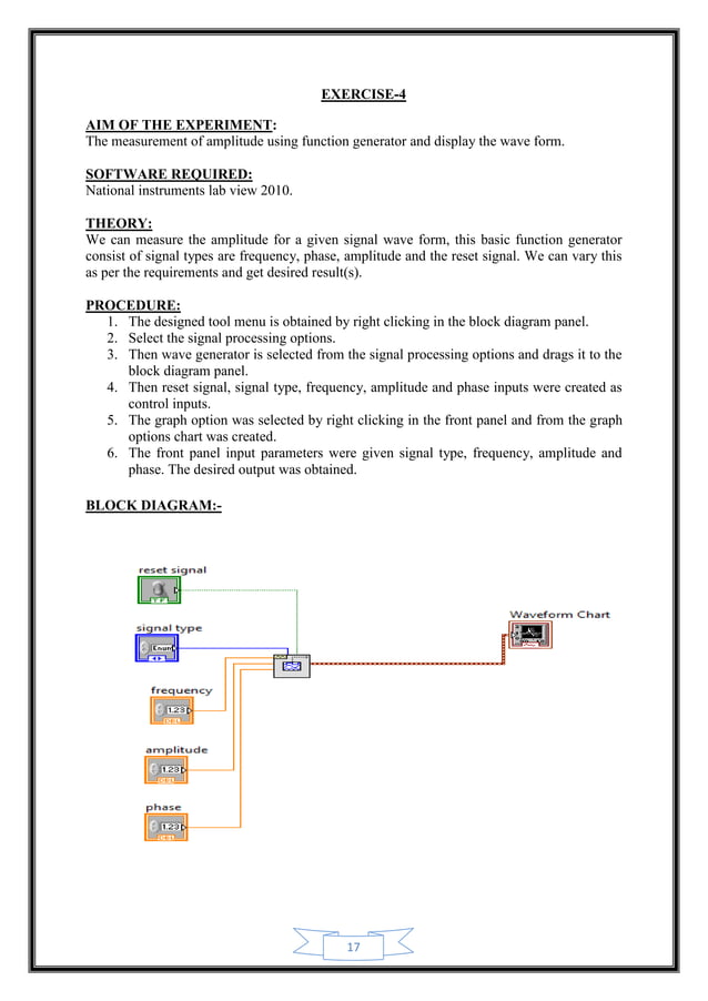 process control instrumentation lab and labview report | PDF | Computer ...