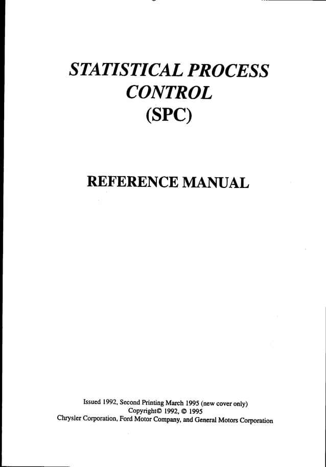 Spc manual | PDF