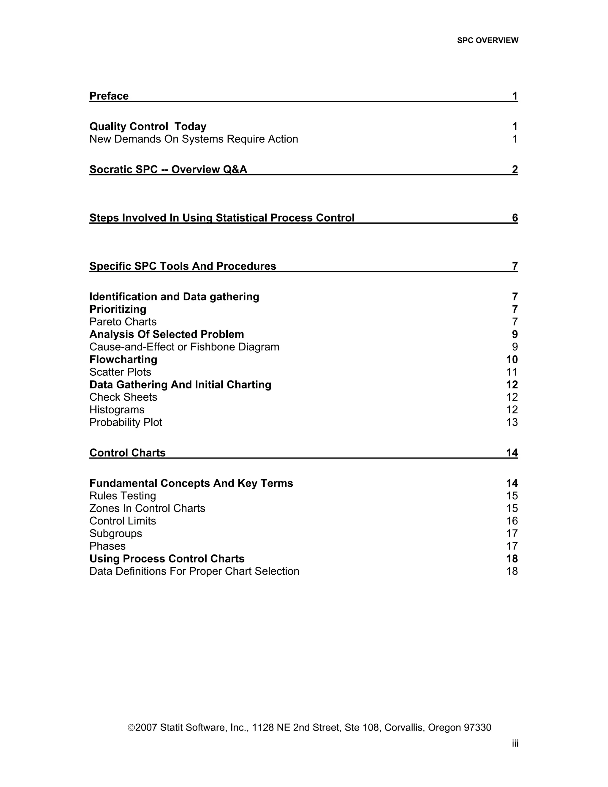 Spc overview mfg | PDF