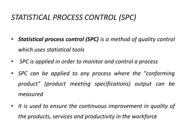 Statistical process control technique with example - xbar chart and R ...