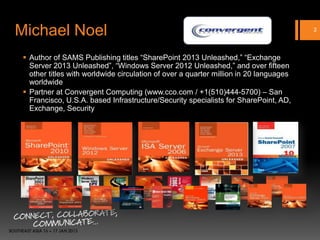 SPCSEA 2013 - Setting up SharePoint 2013: Tips and Tricks and ...