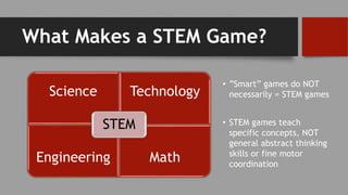 STEM Tabletop Games for K-12 | PPT