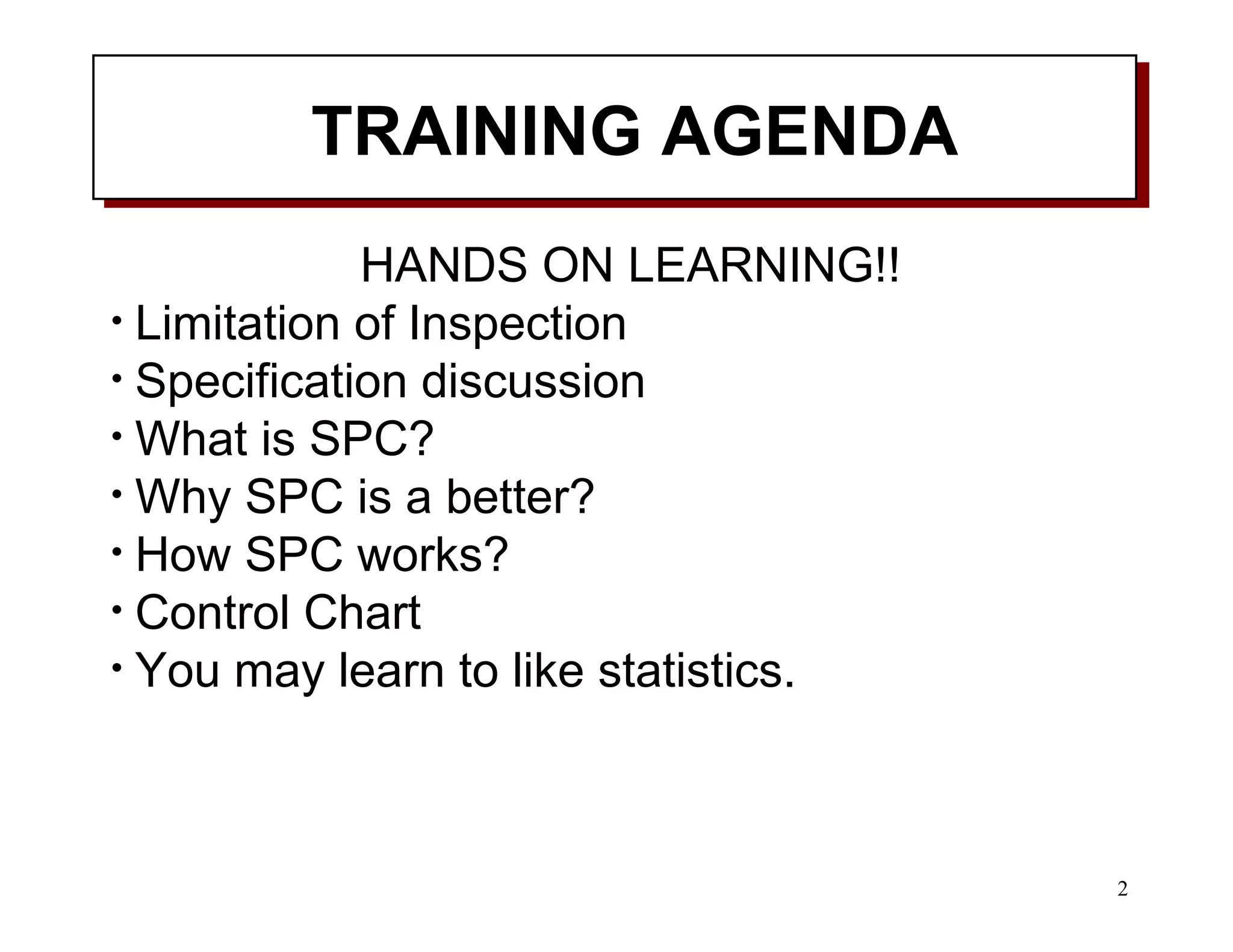 Spc training | PPT