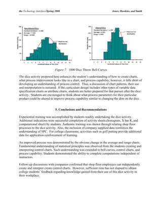 SPC with Dice to understand Normal Curve | PDF | Educational Assessment ...