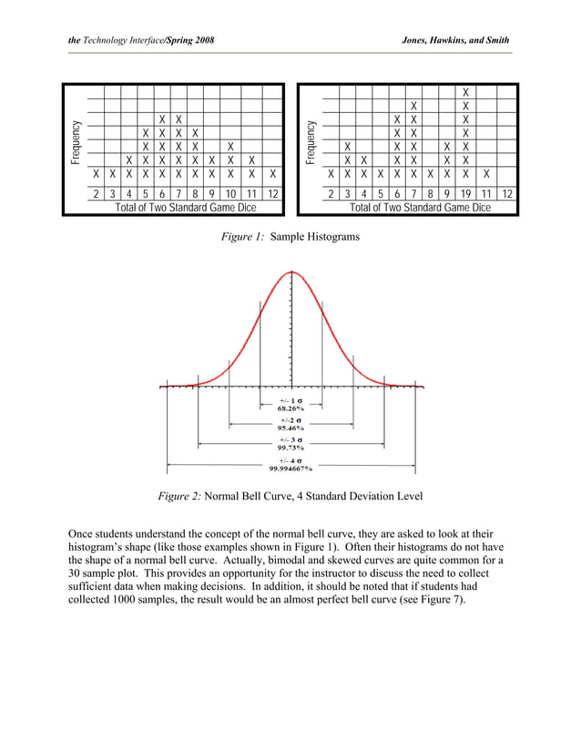 SPC with Dice to understand Normal Curve | PDF | Educational Assessment ...