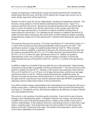 SPC with Dice to understand Normal Curve | PDF | Educational Assessment ...
