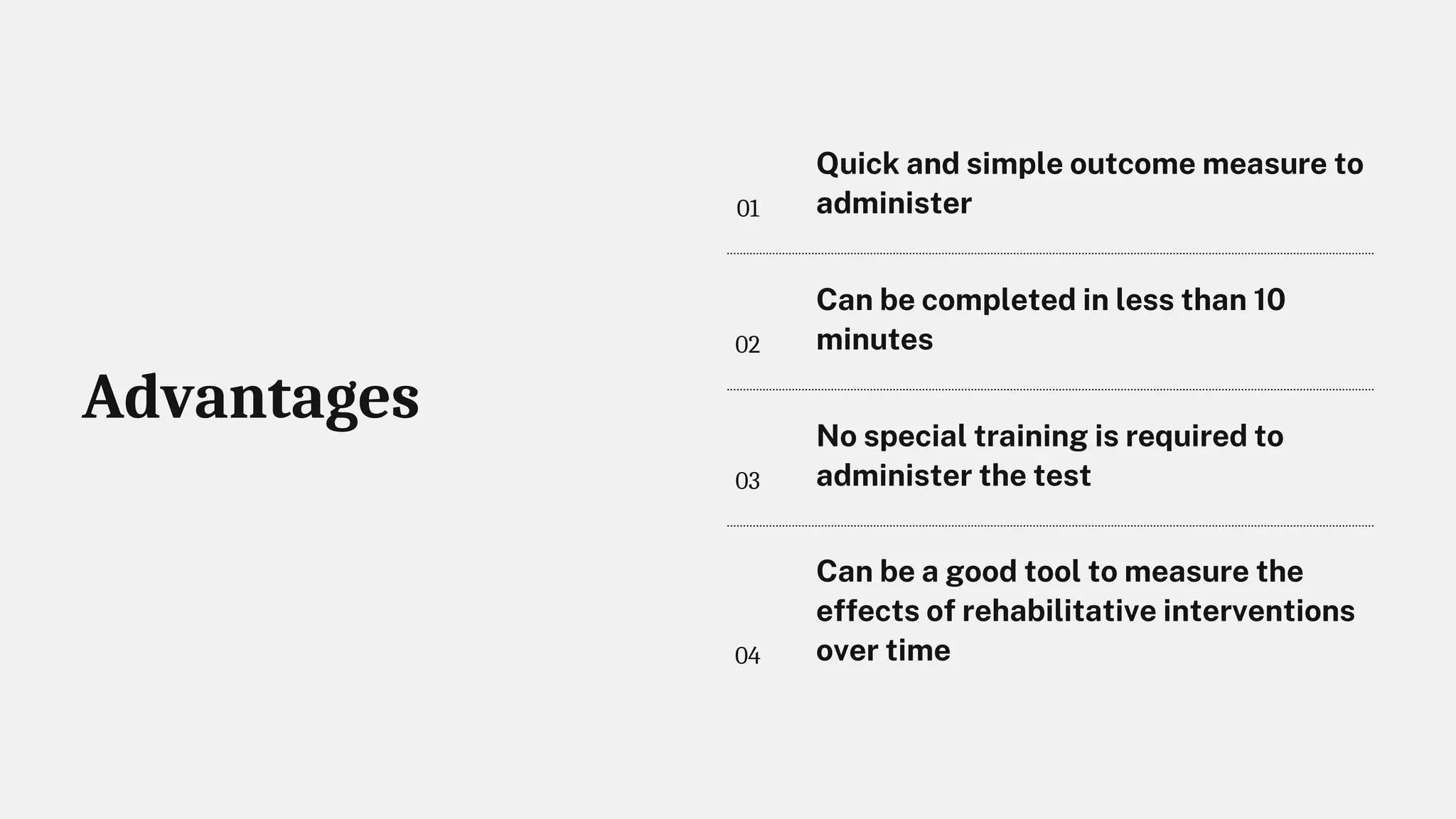 Self-Assessment Parkinson's Disease Disability Scale (SPDDS) and Texas ...