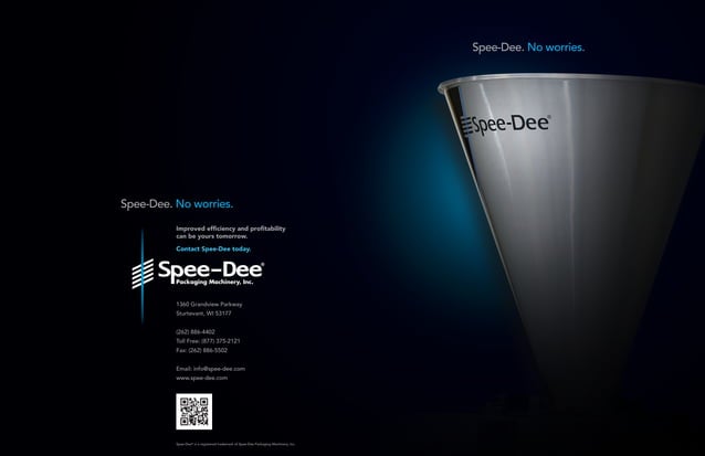Spee-Dee Manufacturing Product Brochure... Reduce your downtime and ...