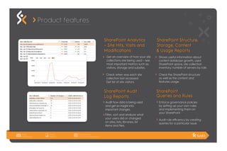 SharePoint Farm Documentation, Auditing & Analytics - Ultimate Admin ...