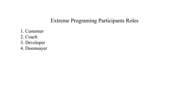 Extreme Programming | PPT