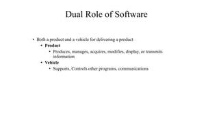 Evolving role of Software | PPTX