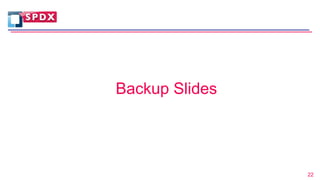 SPDX 2.0: introduction | PPT