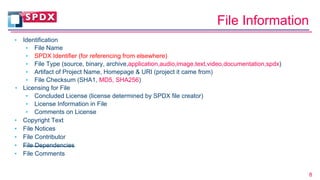 SPDX 2.0: introduction | PPT