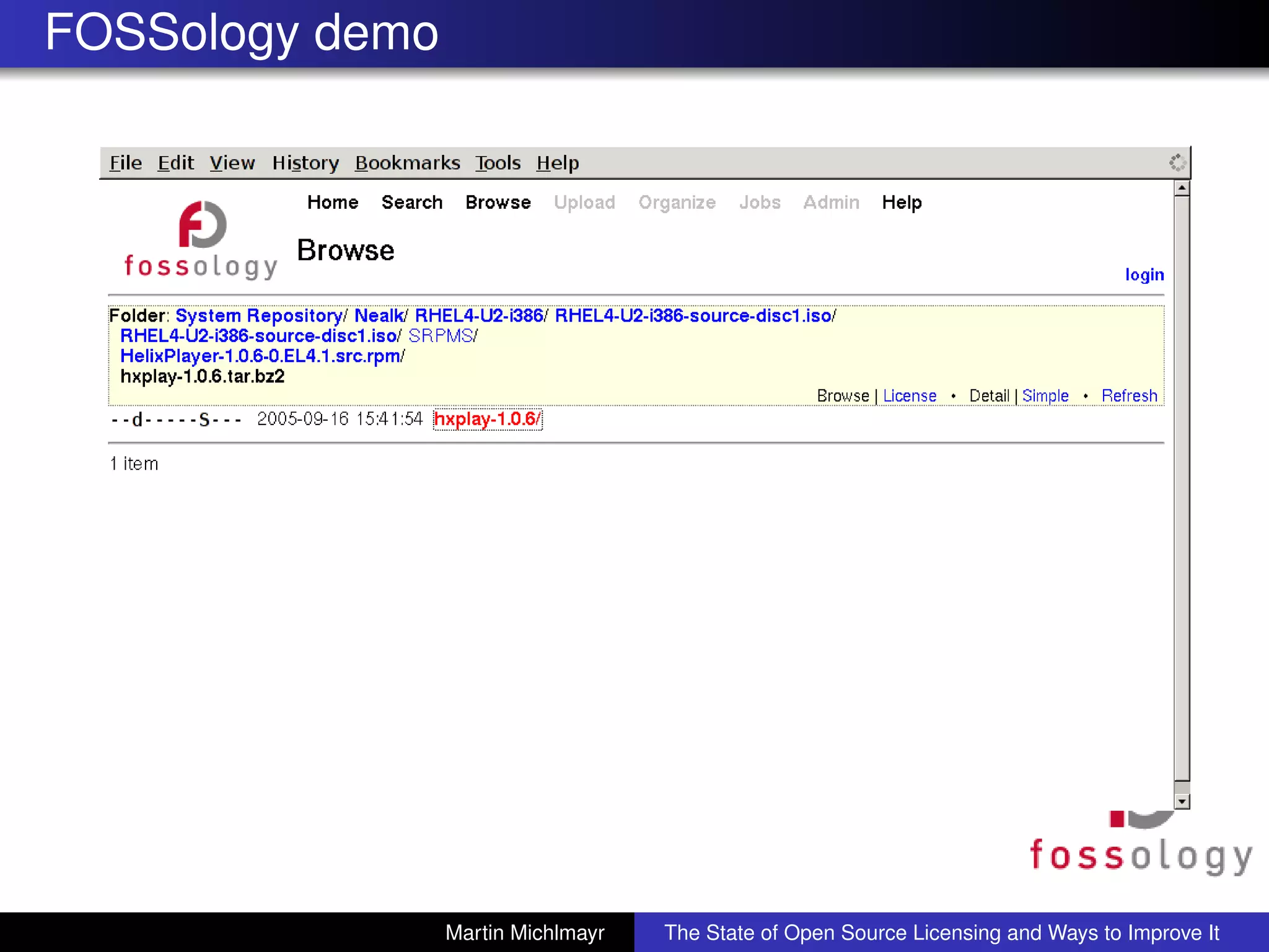 Spdx - fossbazaar - licensing - fossa2010 | PDF