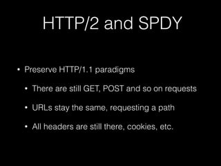 SPDY and HTTP/2 | PPT