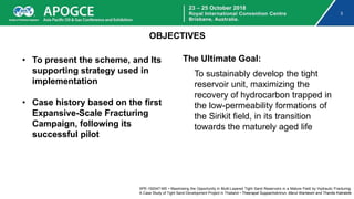 SPE 192047 technical presentation - 2018 SPE Conference (Brisbane, AU ...