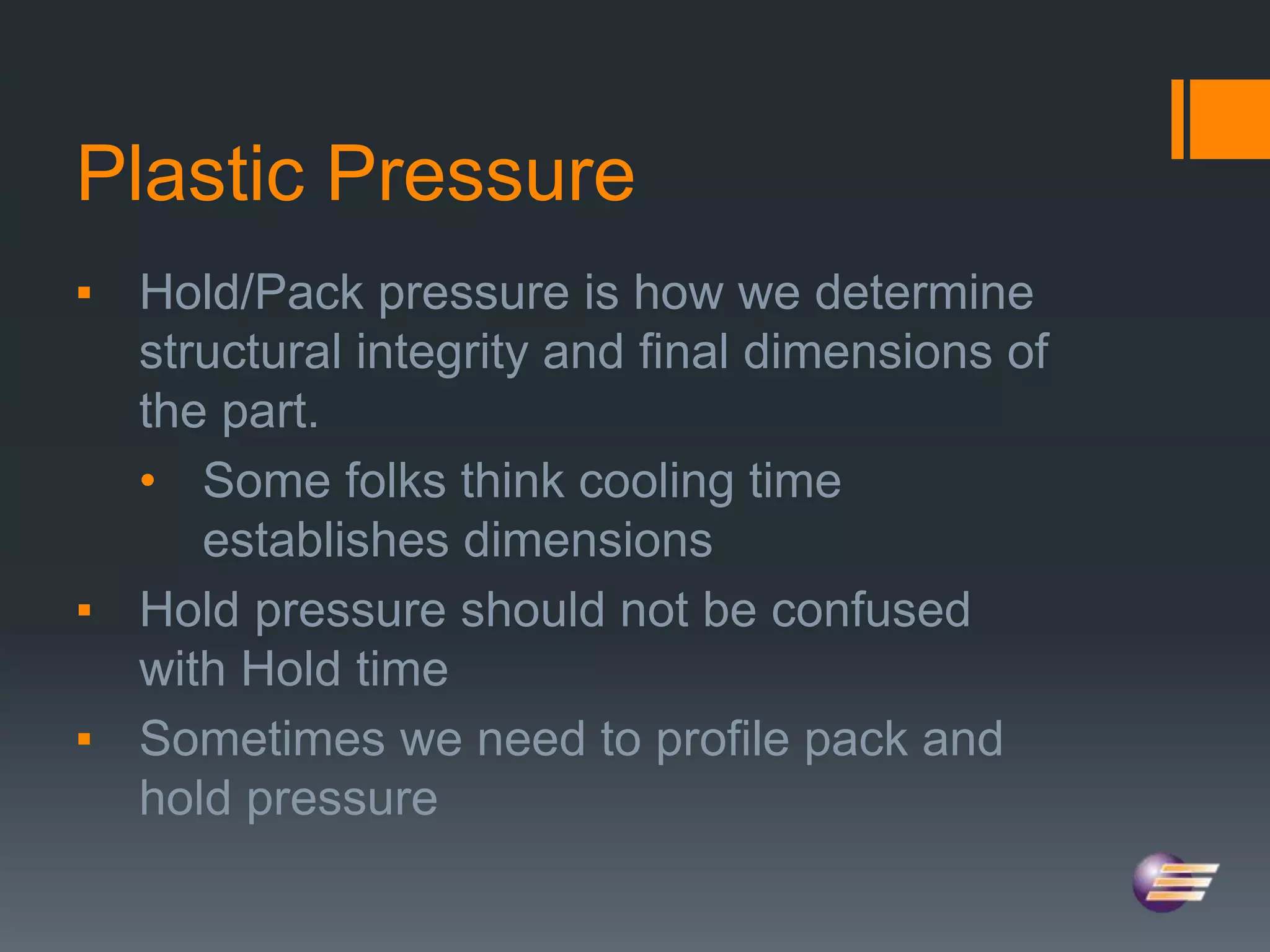 SPE Injection Molding Training Presentation | PPTX