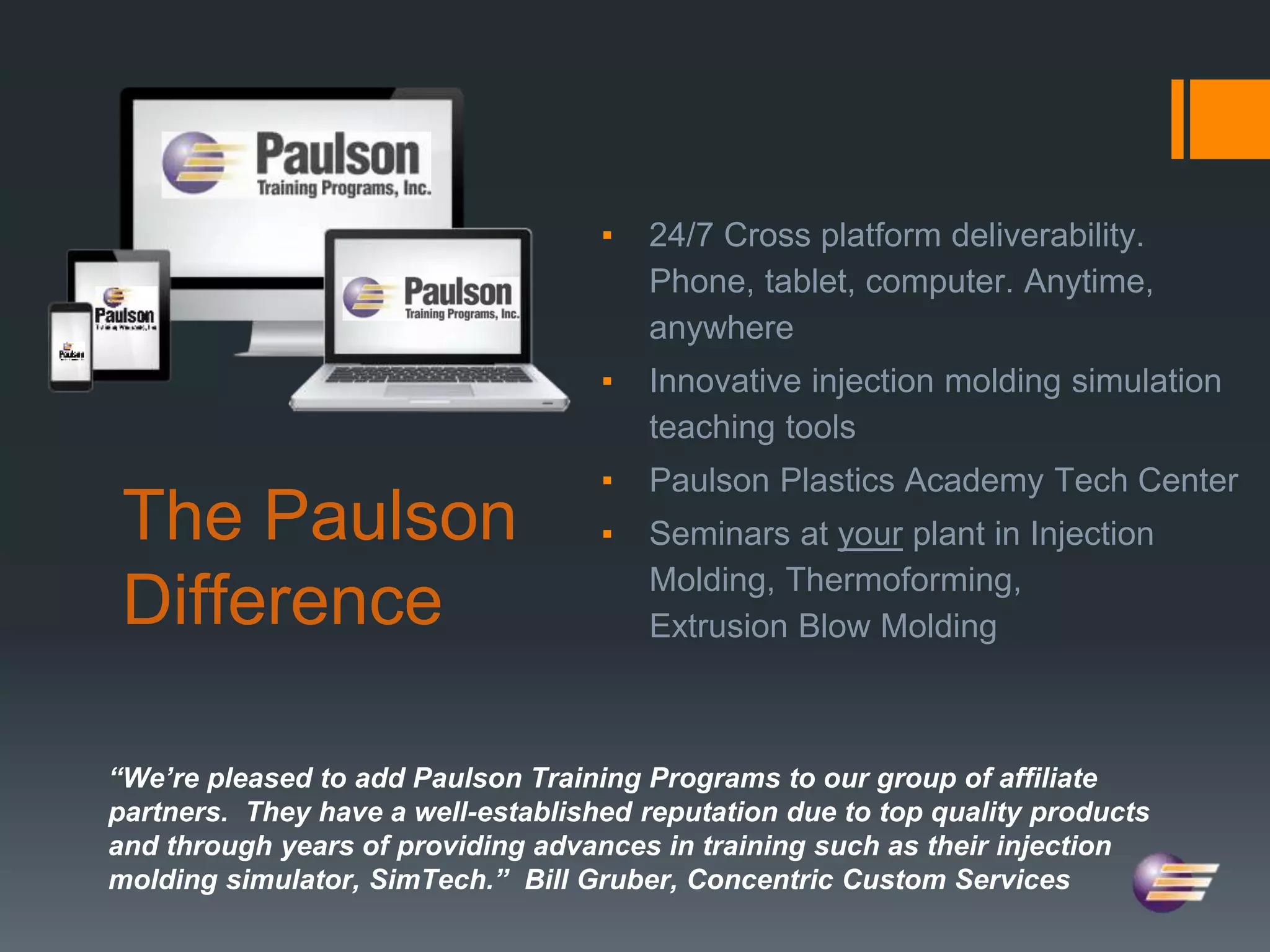 SPE Injection Molding Training Presentation | PPTX