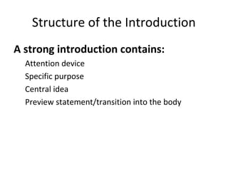 SPE 108: Forming the Introduction | PPT