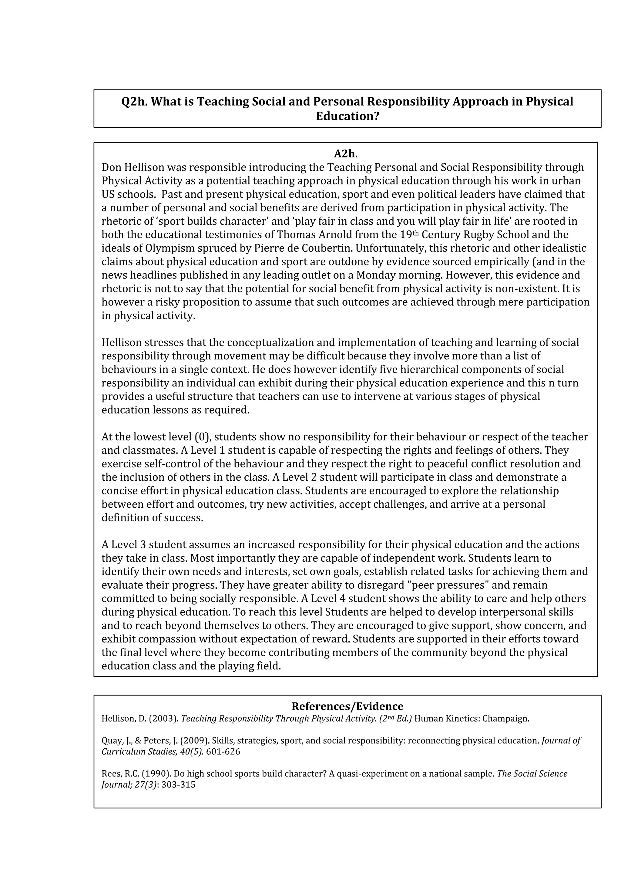 Spe 111 teaching approaches | PDF
