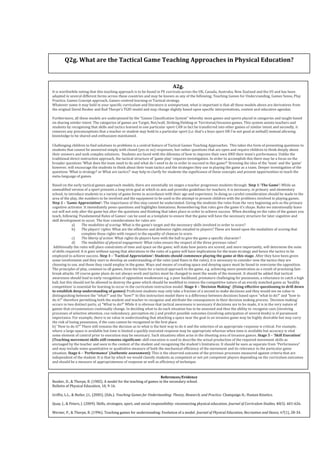 Spe 111 teaching approaches | PDF