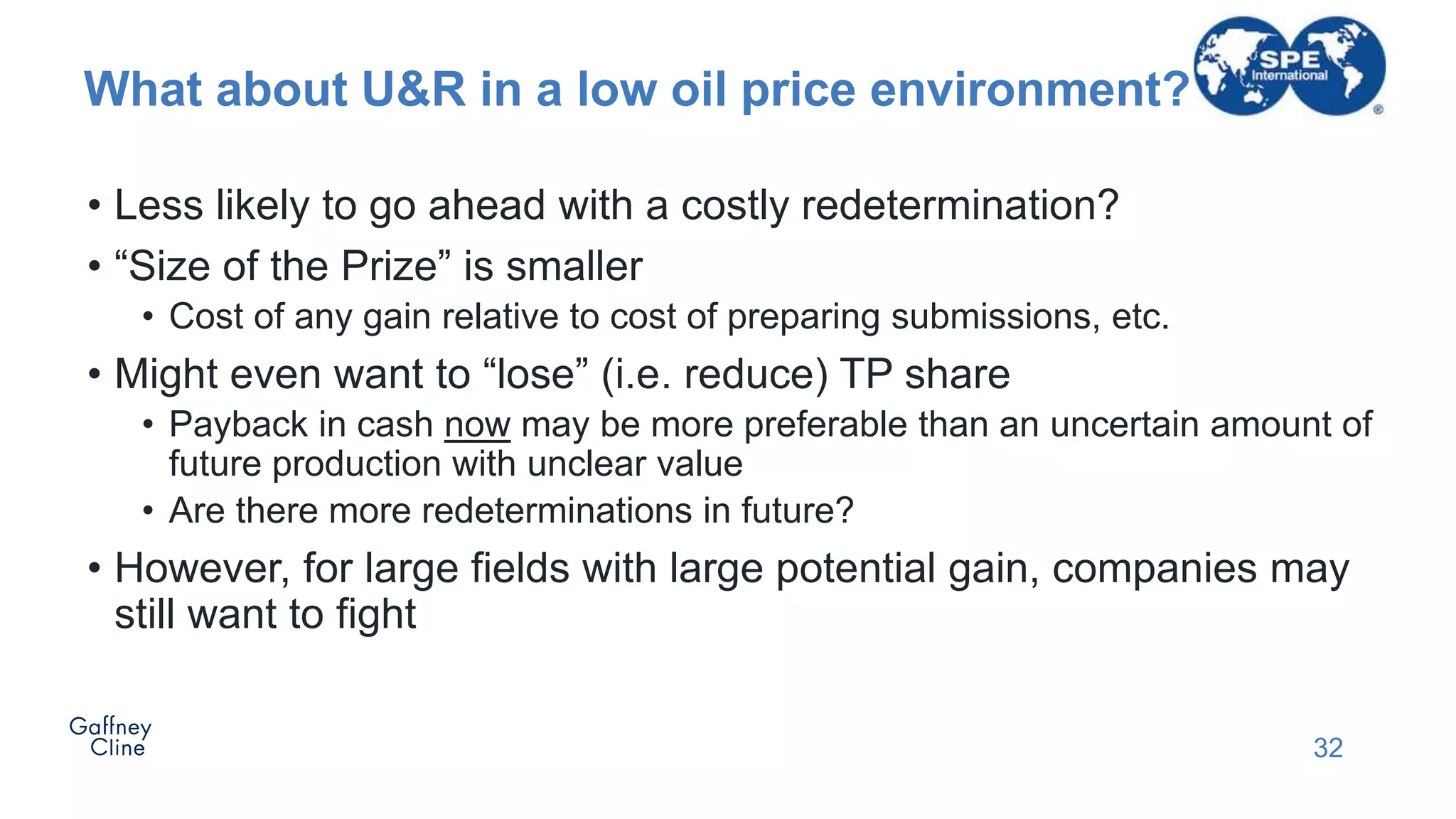 Who Owns the Oil? The How and Why of Unitization | PDF