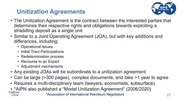 Who Owns the Oil? The How and Why of Unitization | PDF