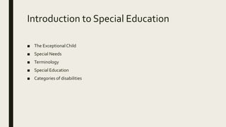 Special Education History | PPT