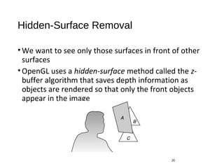 Programming with OpenGL | PPT