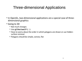 Programming with OpenGL | PPT