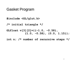 Programming with OpenGL | PPT