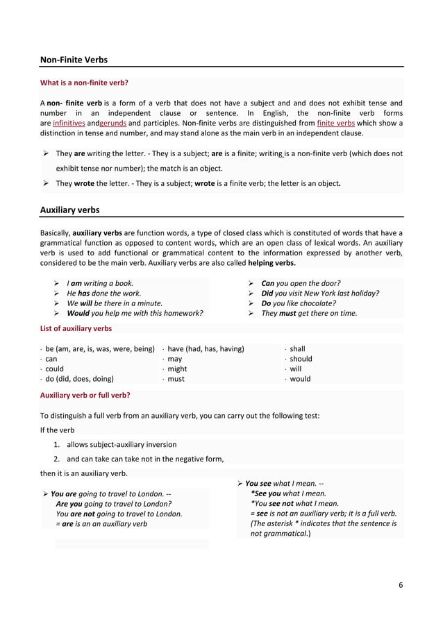 English grammar, parts of speech | PDF