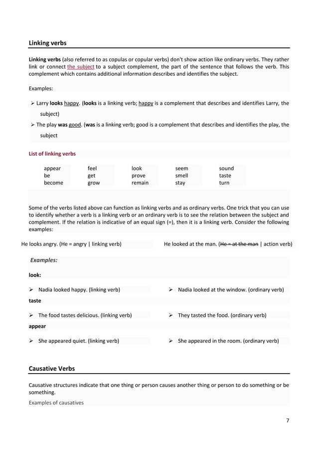 English grammar, parts of speech | PDF