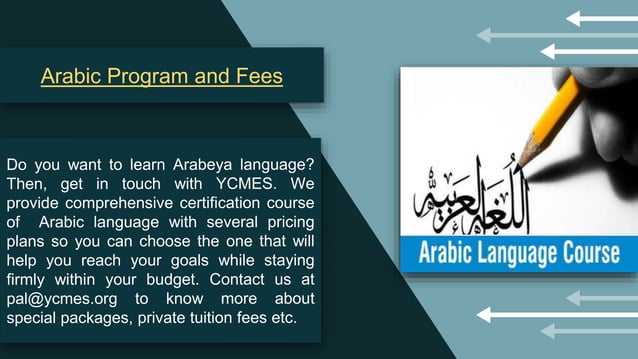 Speak Arabic Language | PPT