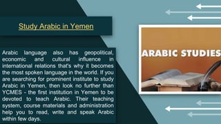 Speak Arabic Language | PPT