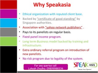 Speakasia | PPT