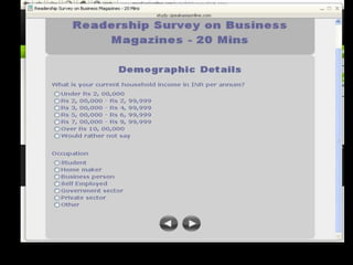 Speakasia Business Magazine-survey | PPTX