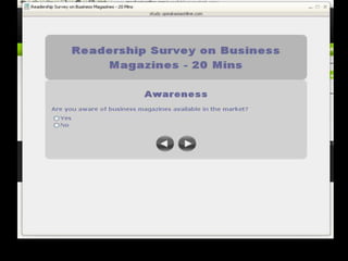 Speakasia Business Magazine-survey | PPTX
