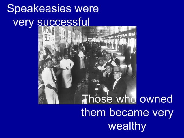 Speakeasies | PPT